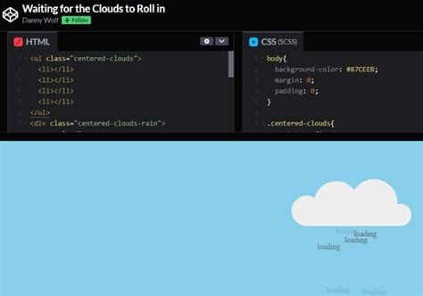 Best CSS Clouds Examples WebTopic