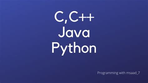 Do C Cpp Java Python Os Programming And Projects By Msaad 7 Fiverr