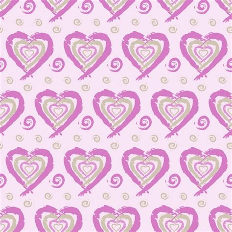 premium vector love seamless pattern