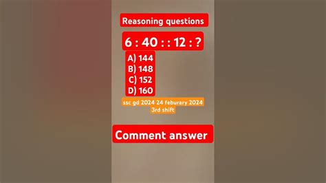 Comment Your Answer Sscgd2024 Sscaspirant Cgl