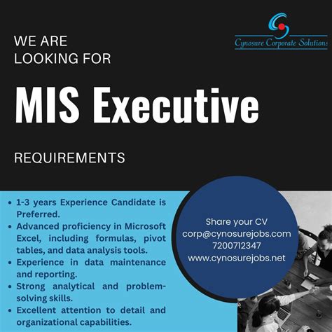 Vijay Venkatesh On Linkedin Mis Executive Chennai Job Opening