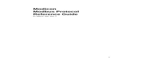 pdf modbus protocol reference guide dokumen tips