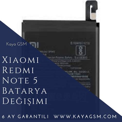 Xiaomi Redmi Note Battery Replacement