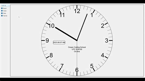 Analog Watch With Python Youtube