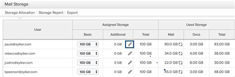 Flexible Subscription And Extra Storage Options Zoho Mail
