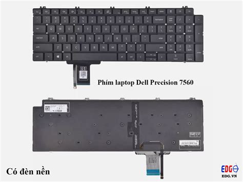 Bàn Phím Laptop Dell Precision 7560 Edg Vn
