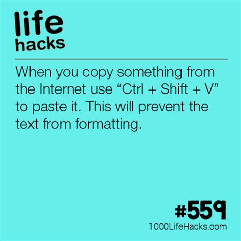 Paste Text Without Formatting 1000 Life Hacks Artofit