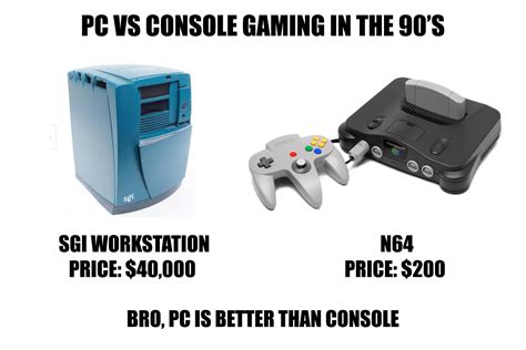 Meme De Pc Vs Consola
