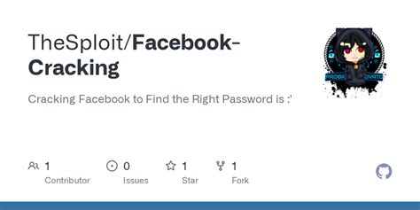 Github Thesploitfacebook Cracking Cracking Facebook To Find The