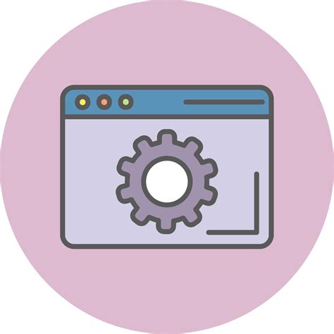 Browser Setting Vecto Icon 38166985 Vector Art At Vecteezy