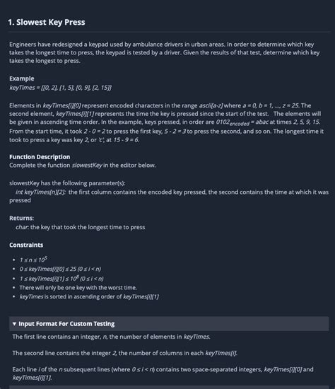 Visa Oa Hackerrank New Grad 2019 2020 Discuss Leetcode