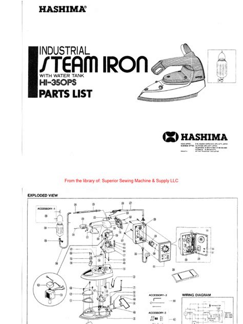 Hashima Hi 350ps Parts List Pdf Electrical Components Electrical Engineering