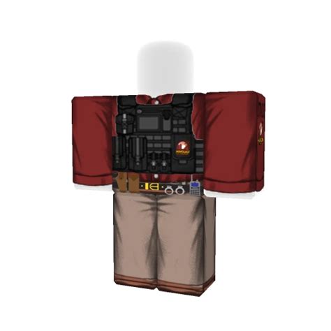 Erlc Staff Uniform Hnlrp Skin For Roblox By Stijn Van Vugt