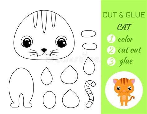 Color Cut And Glue Worksheets Printable Study Planner
