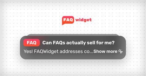 faqwidget ai powered faq widget generator for boosting engagement and