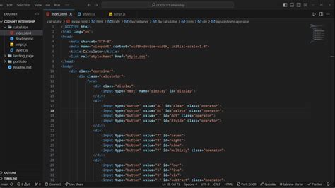 Bharani K T On Linkedin Calculator Html Css Javascript