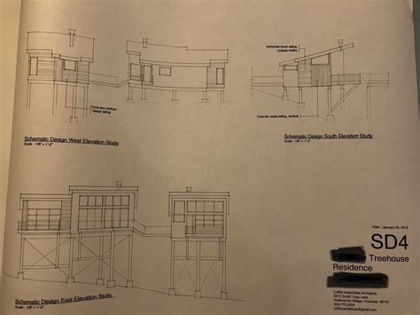 Preliminary Design And Site Plan Zen Treehouse