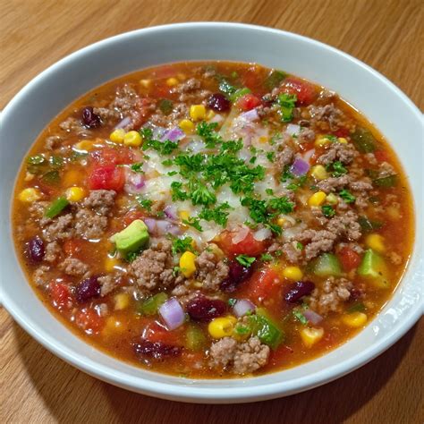Easy Taco Soup Delivers 5 Minute Flavorful Delicious Meal