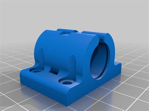 Free 3d File Bearing Block For Wanhao Maker Select Powerspec I3 Bed Plate・model To Download And