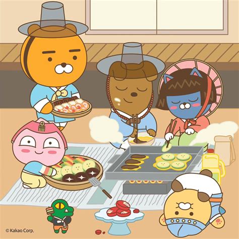 카카오프렌즈 라이언 춘식이 프로도 네오 콘 피치피치 어피치 Kakaofriends Ryan Frodo