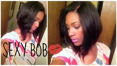 My Sexy New Bob P2 Styling Youtube