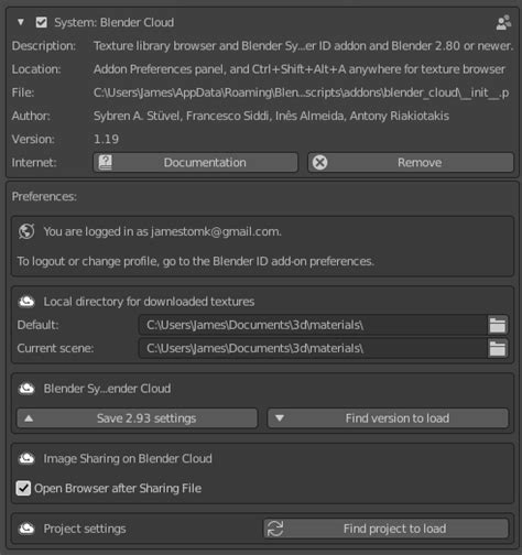 Add On Cloud Texture Browser Throws Python Exception In 293