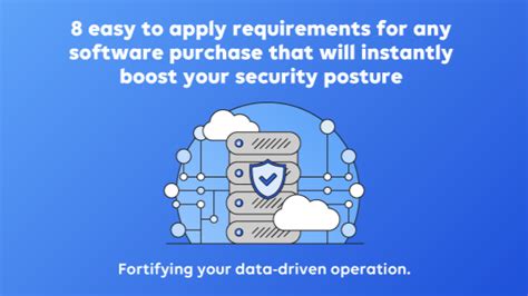 Fortifying Your Data Driven Operation 8 Easy To Apply Requirements For