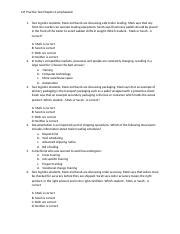 CLT Chapter Docx CLT Practice Test Chapter Emphasized Two Logistics Students Mark And