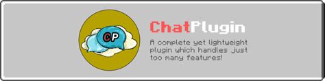 Chatplugin Custom Chat Tablist Ranks Joinquit Messages Staff