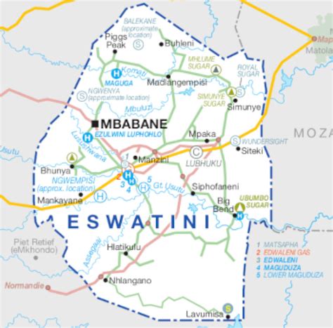 Infrastructure In Eswatini African Energy