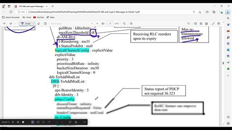 4g Lte Layer 3 Msg Analysis Rrc Connection Reconfiguration Message Analysis Youtube