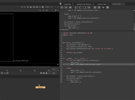 UI In Nuke Render Factory Learn Your First Qt Interface