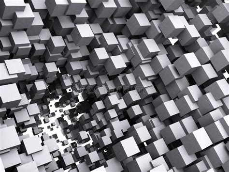 Database Structure Data Cubes Network Connections Stock Illustration Illustration Of Matrix