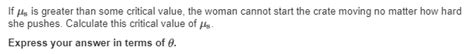 Solved If S Is Greater Than Some Critical Value The Woma