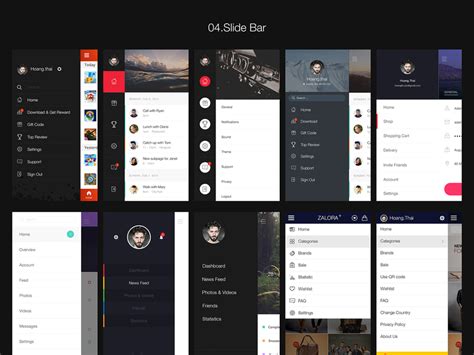Hexagon Mobile Ui Kit By Hoang Pts ~ Epicpxls