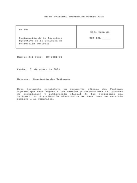 2021 Tspr 01 Pdf Tribunal Supremo De Los Estados Unidos Puerto Rico