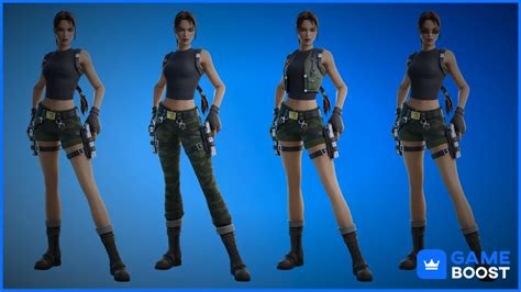 Lara Croft Fortnite Skin Every Outfit And Update