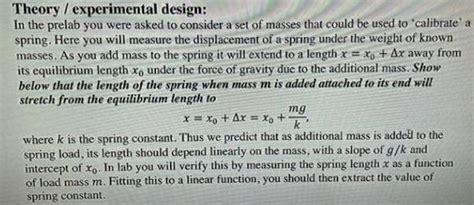 Answered Design Theory Experimental In The Prelab You Were Asked To