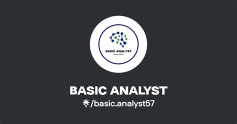 Basic Analyst Instagram Linktree