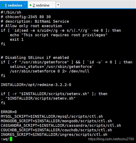 linux centos7一键安装redmine配置教程【原创 一枚测试喵】 bitnami redmine 4 2 1 0 linux x64 n csdn博客