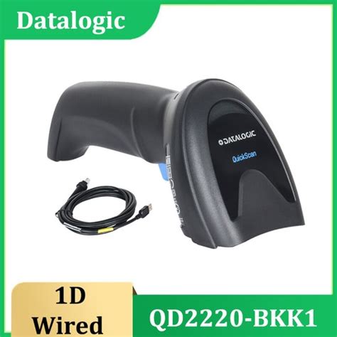 Datalogic Quickscan Qd2220 Bkk1 Handheld Usb 1d Barcode Scanner With Cable Kit Ebay