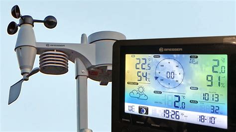 Stacja Meteo Bresser Wi Fi Colour Weather Station 5in1 Youtube