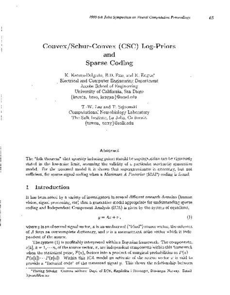 pdf convex schur convex csc log priors