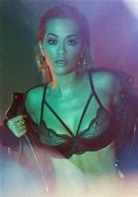 Rita Ora Seductive Lingerie Photo Shoot