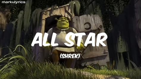 Smash Mouth All Star Lyrics Shrek