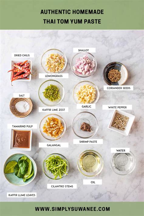 Tom Yum Paste Recipe 2 Easy Methods Simply Suwanee