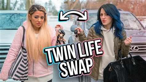 Opposite Twins Swap Lives For A Day Youtube