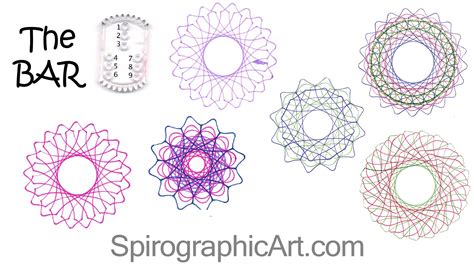 A Website About Spirograph Super Spirograph And Other Tools For Drawing Hypotrochoids And