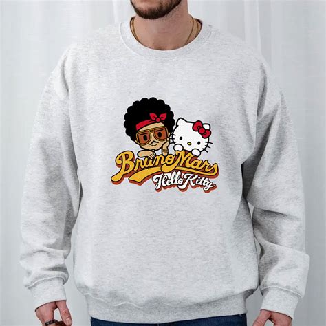 Bruno Mars X Hello Kitty Shirt