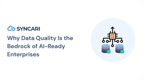 Why Data Quality Is The Foundation Of Ai Ready Enterprises Syncari